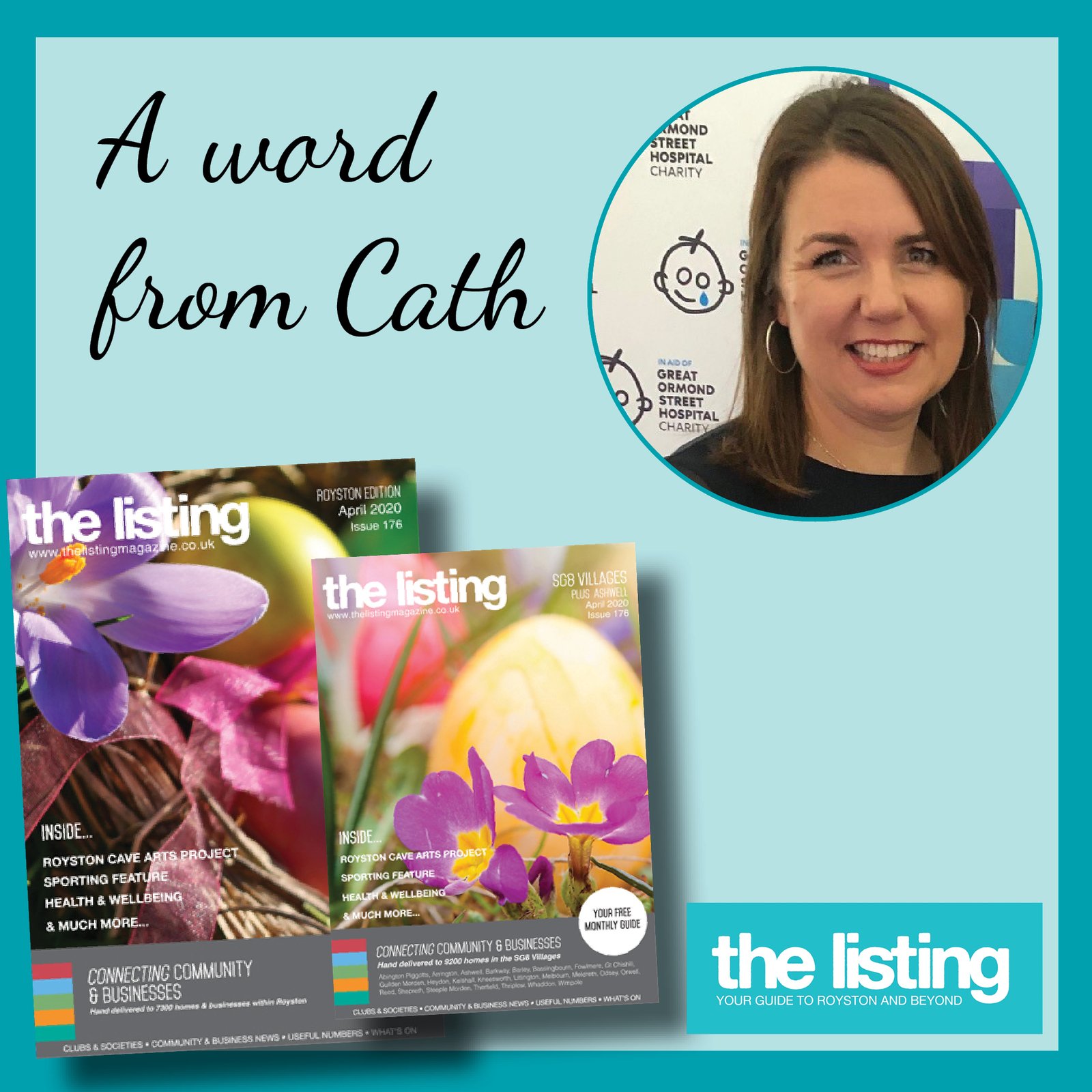 A word from Cath – The Listing Magazine