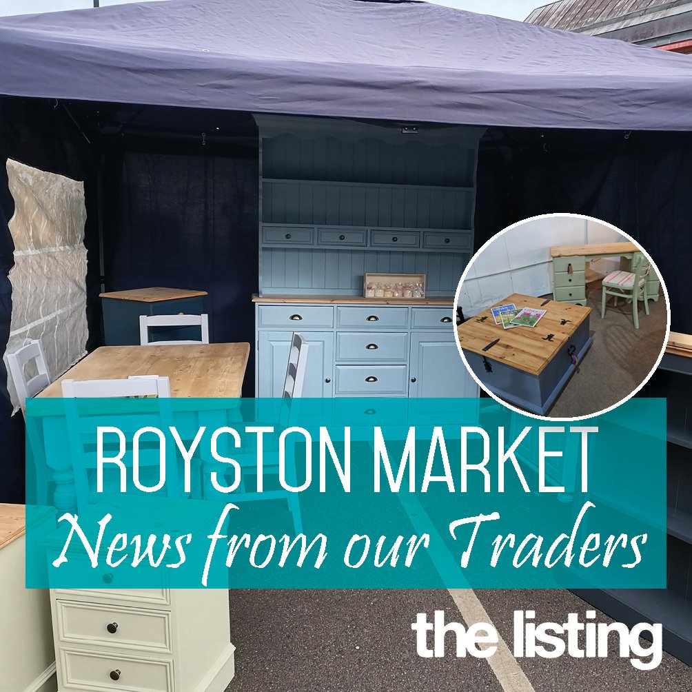 News from Royston Market Traders… Stand 42 – The Listing Magazine