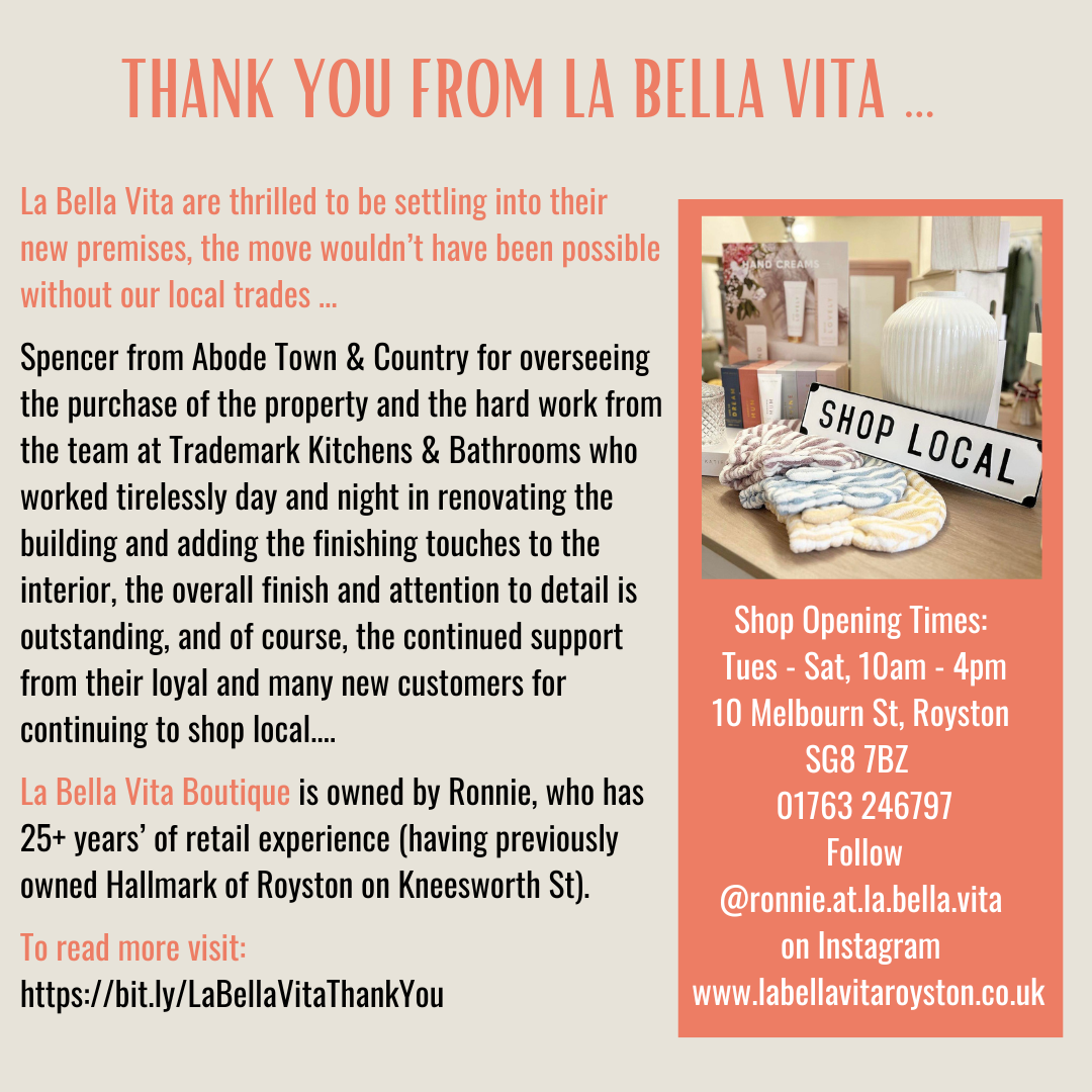 Business Profile: Thank you from La Bella Vita… — The Listing Magazine